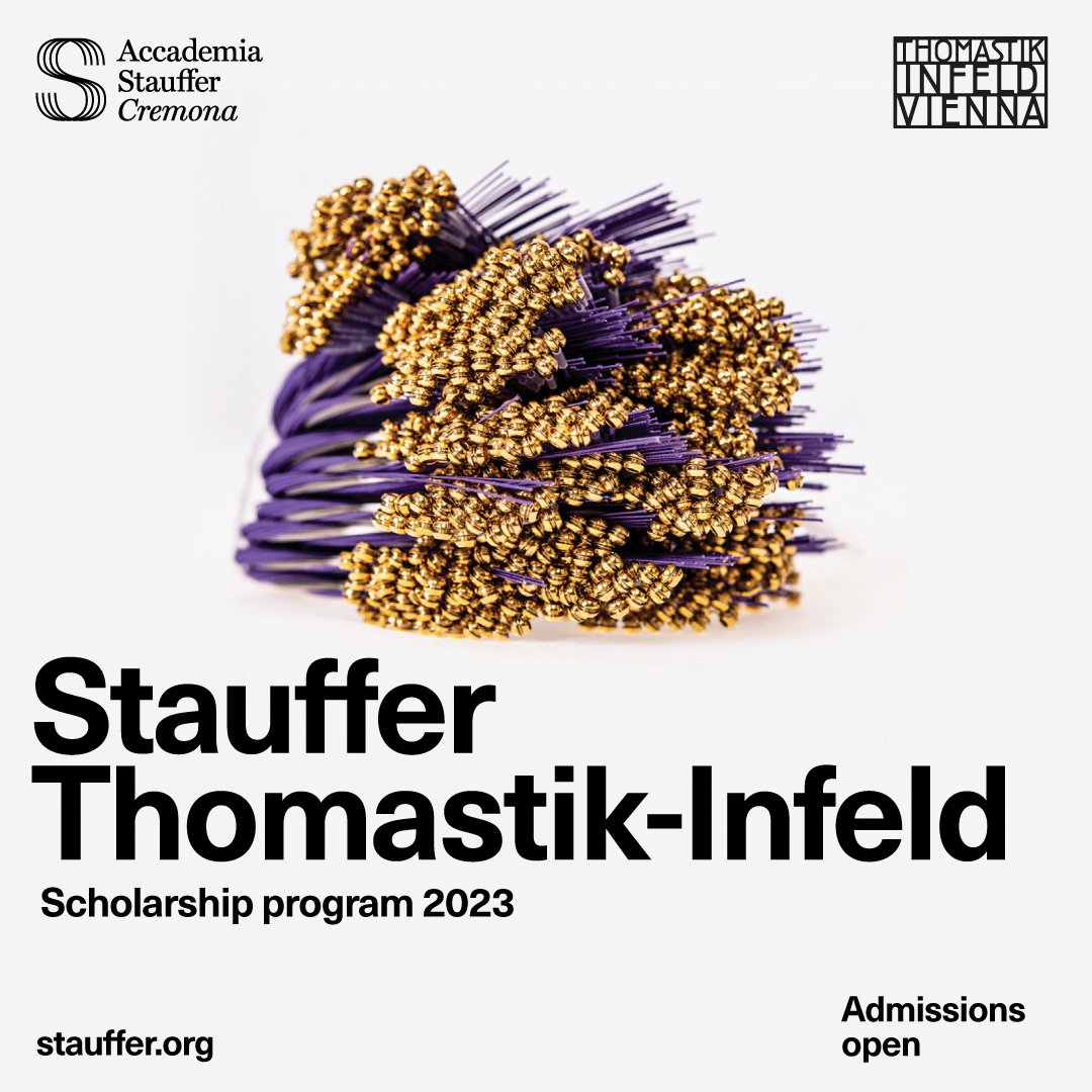 ACCADEMIA STAUFFER & THOMASTIK-INFELD A SOSTEGNO DEI GIOVANI VIOLINISTI