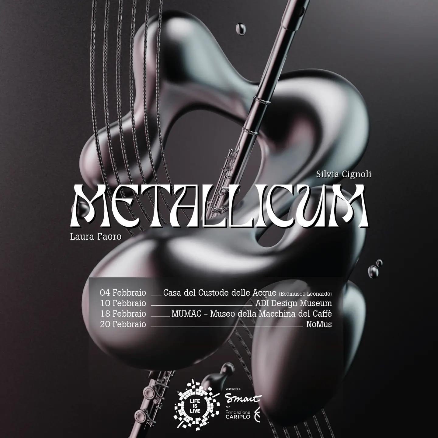 METALLICUM. WORKSHOP INTERATTIVO + CONCERTO CON LAURA FAORO E SILVIA ...